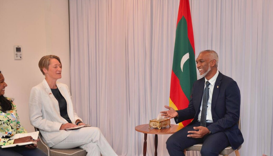 Muizzu encourages women to run in the upcoming Parliamentary elections ...