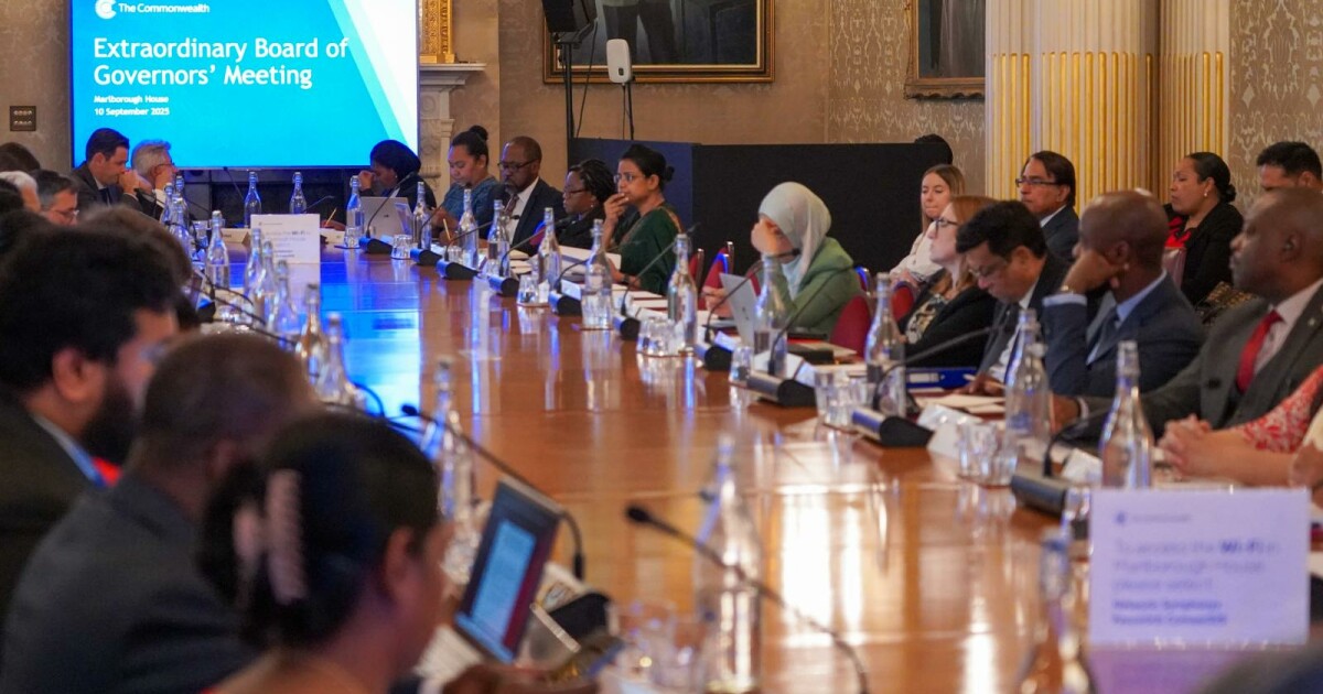 Maldives joins Commonwealth countries in backing a new strategic plan ...